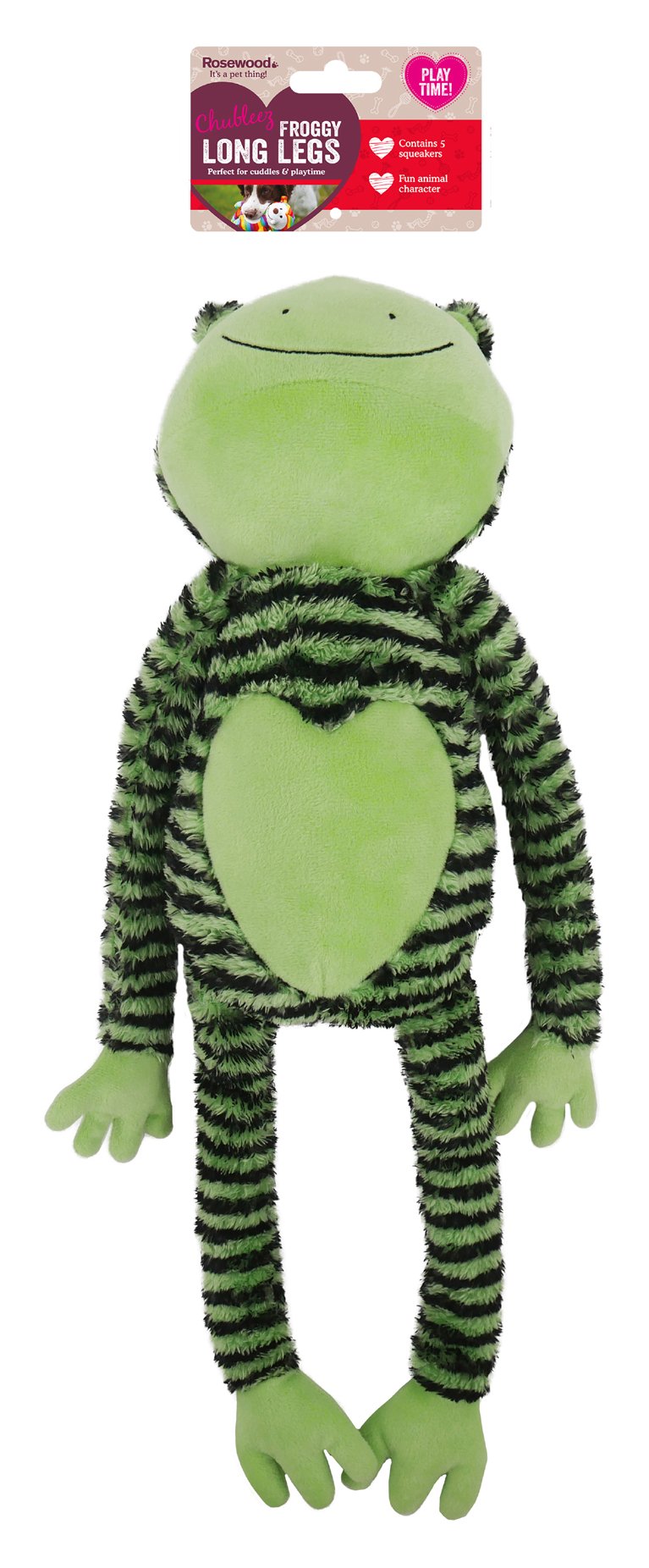 Rosewood Pet Products CHUBLEEZ Froggy Long Legs - Willowbrook Nursery ...