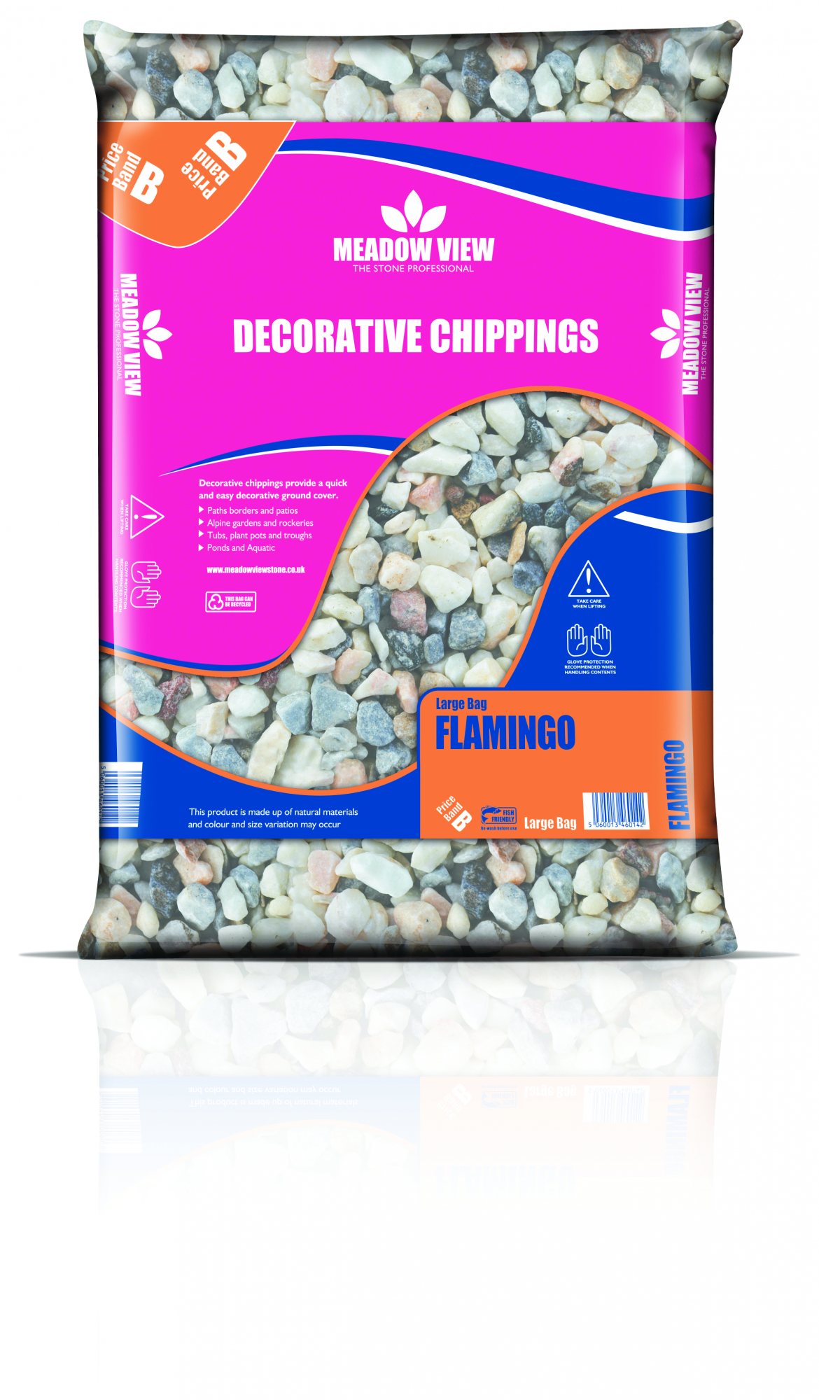Meadow View DECORATIVE CHIPPINGS Flamingo 20mm - Willowbrook Nursery ...