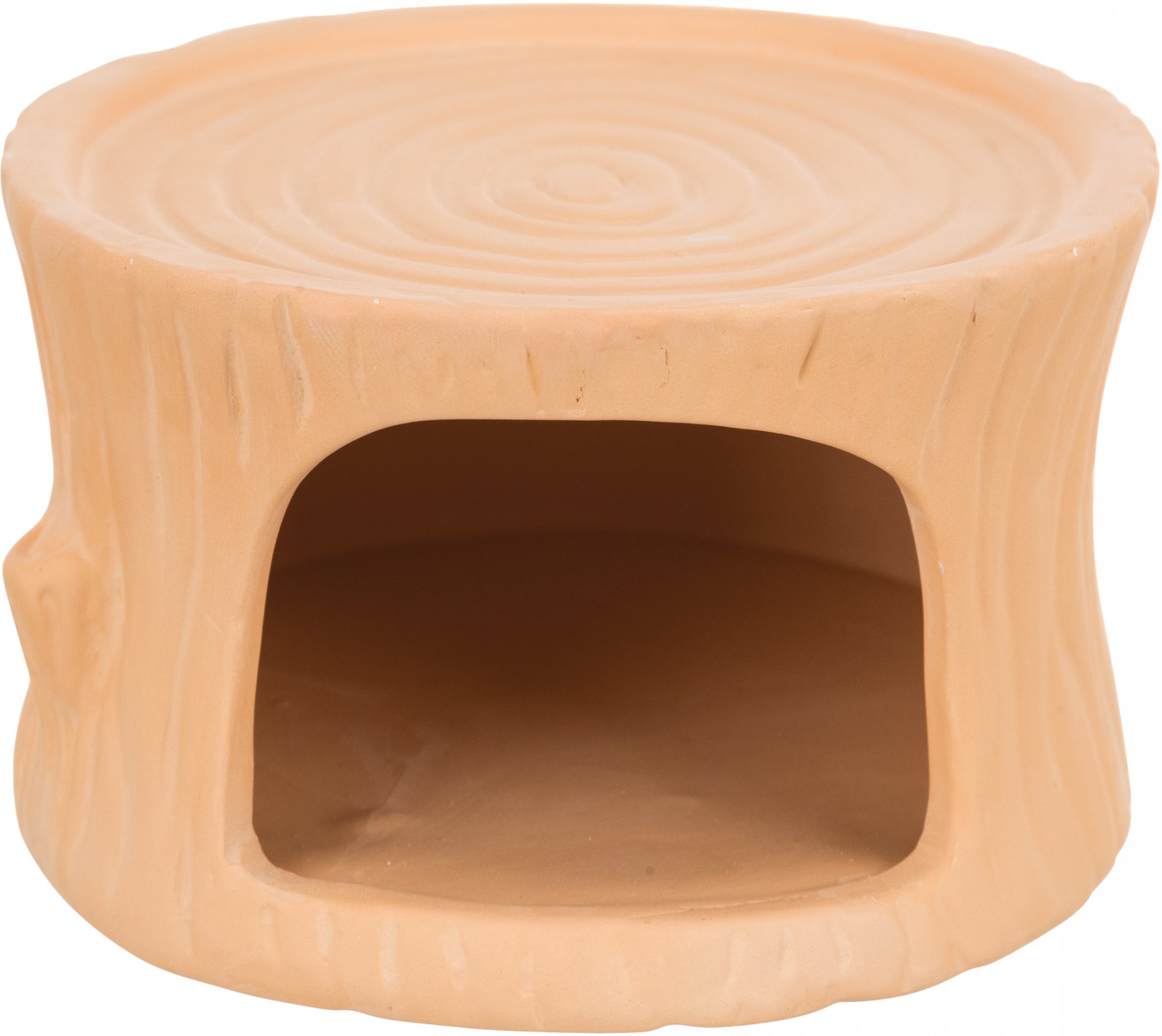 Trixie TRIXIE Ceramic house, tree trunk, hamsters/mice 11 x 6 x 10 cm ...