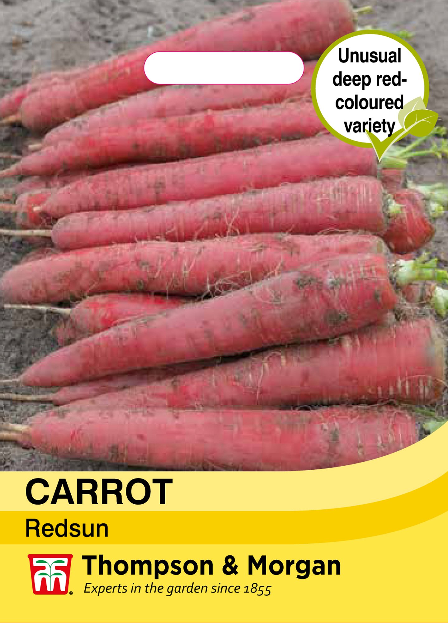 Thompson and Morgan Carrot Redsun - Willowbrook Nursery and Garden Centre