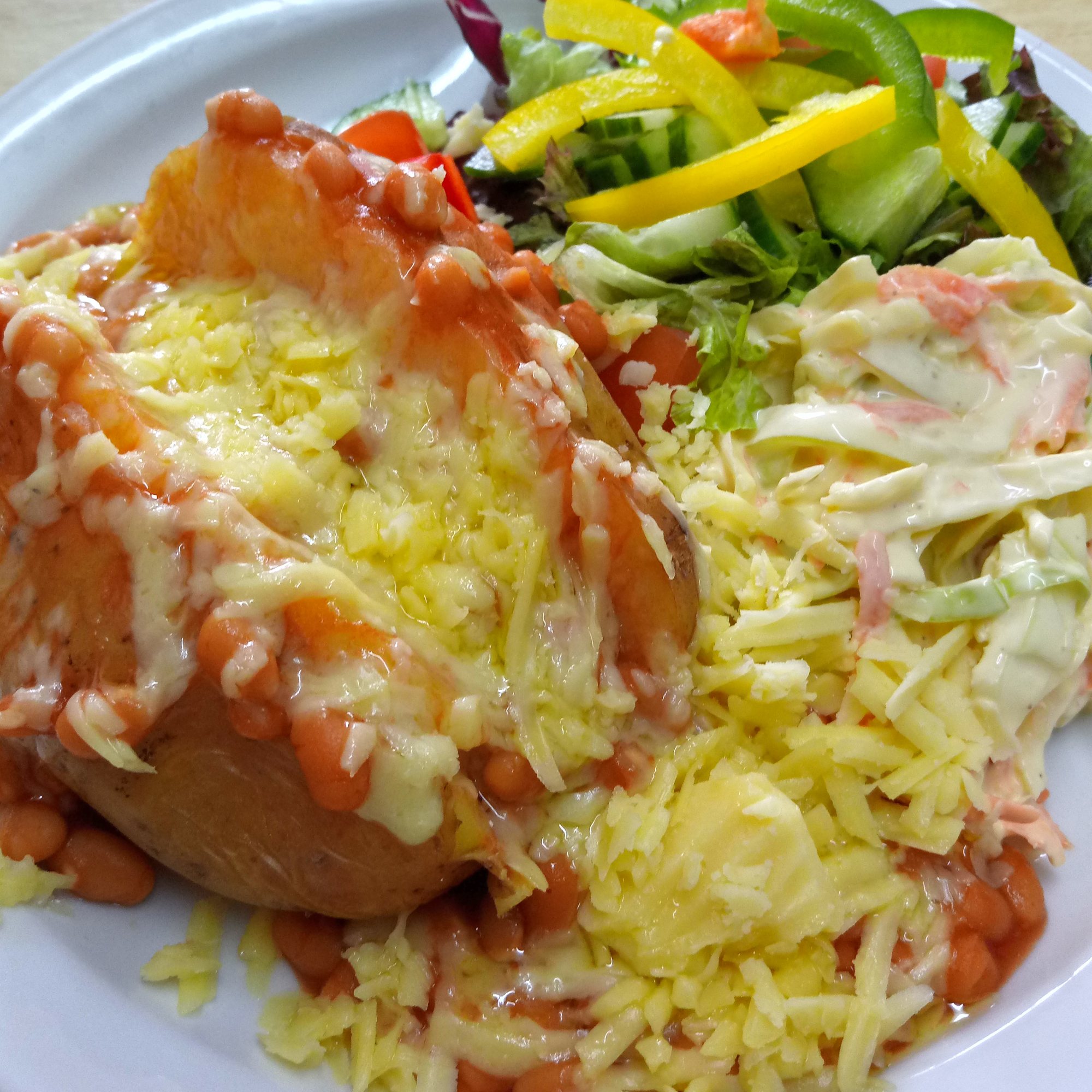 Jacket Potato Cheese & Beans - Willowbrook Nursery and Garden Centre