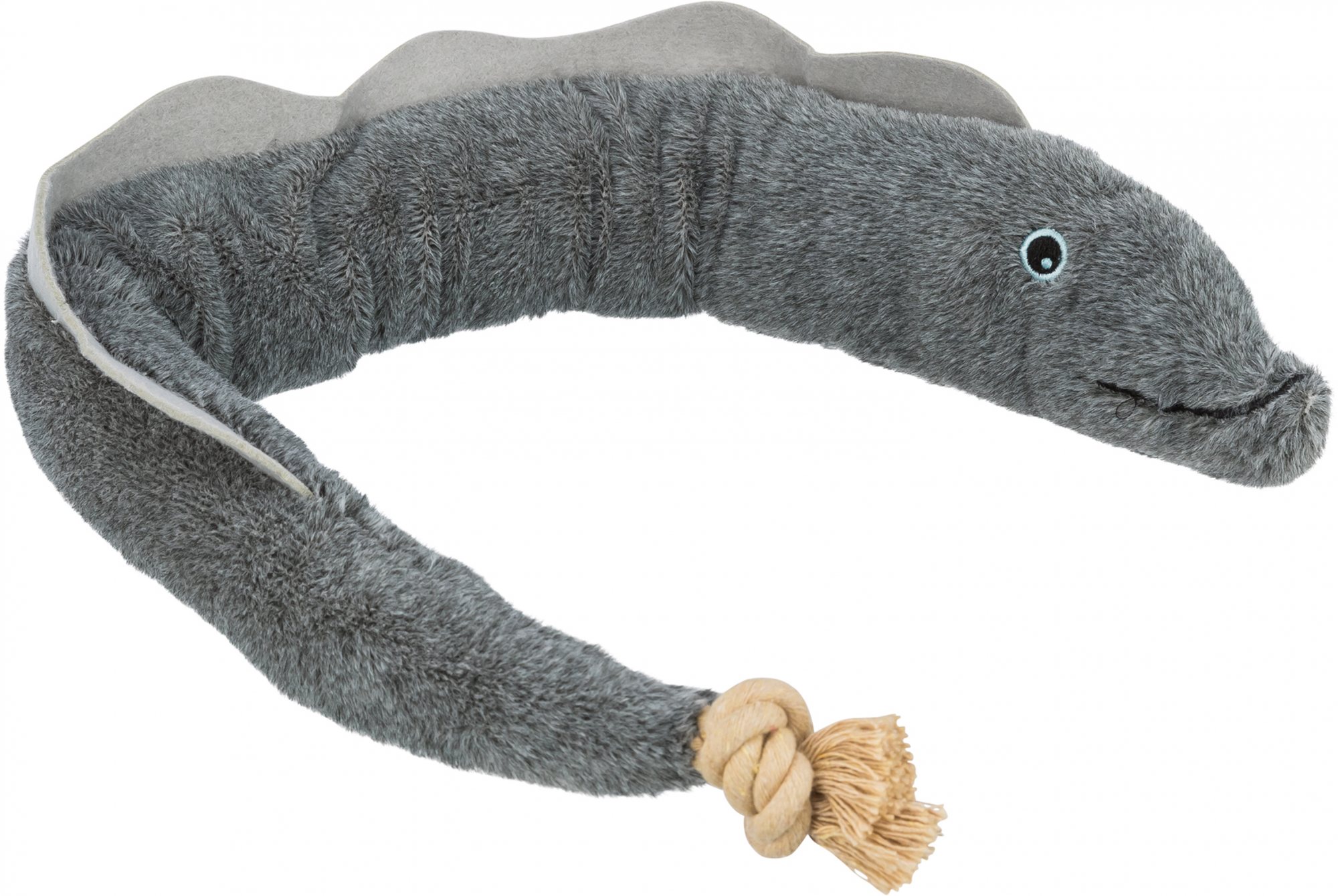 Trixie TRIXIE BE NORDIC eel Karl, plush/rope 94 cm - Willowbrook ...