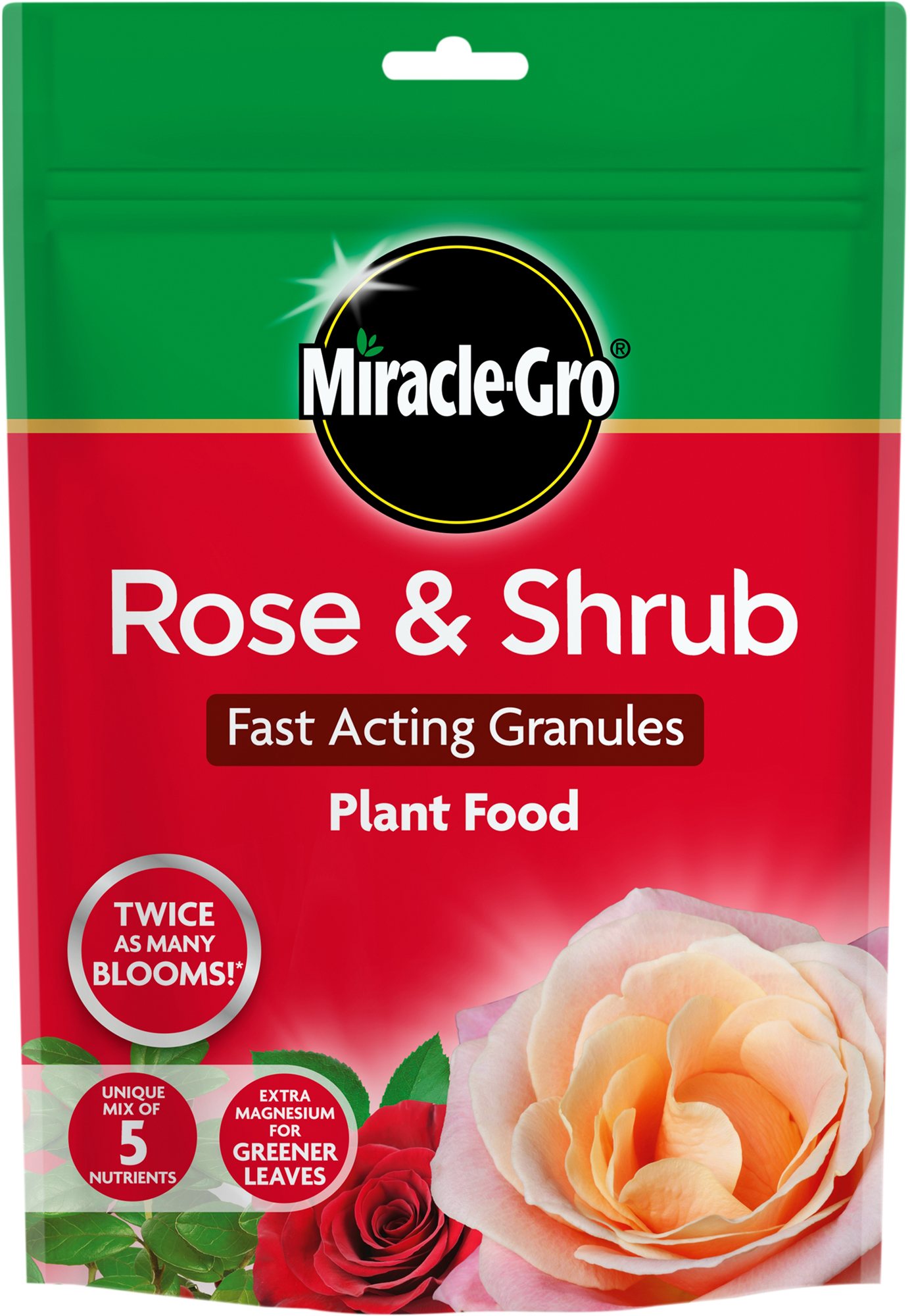 Miracle-Gro MIRACLE-GRO® Rose & Shrub Fast Acting Granules Plant Food 750g - Willowbrook Nursery ...