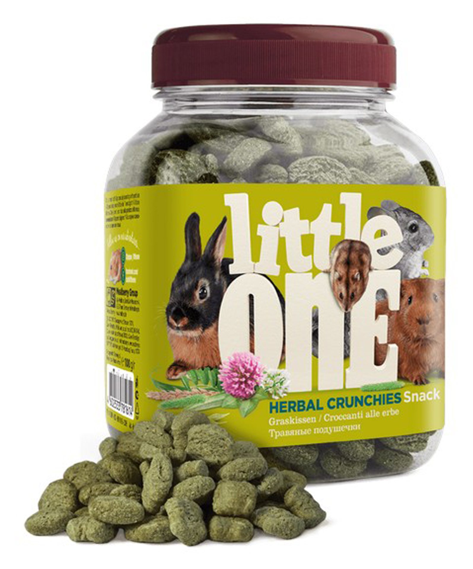 Little One LITTLE ONE Herbal Crunchies. Snack for All Small Mammals ...