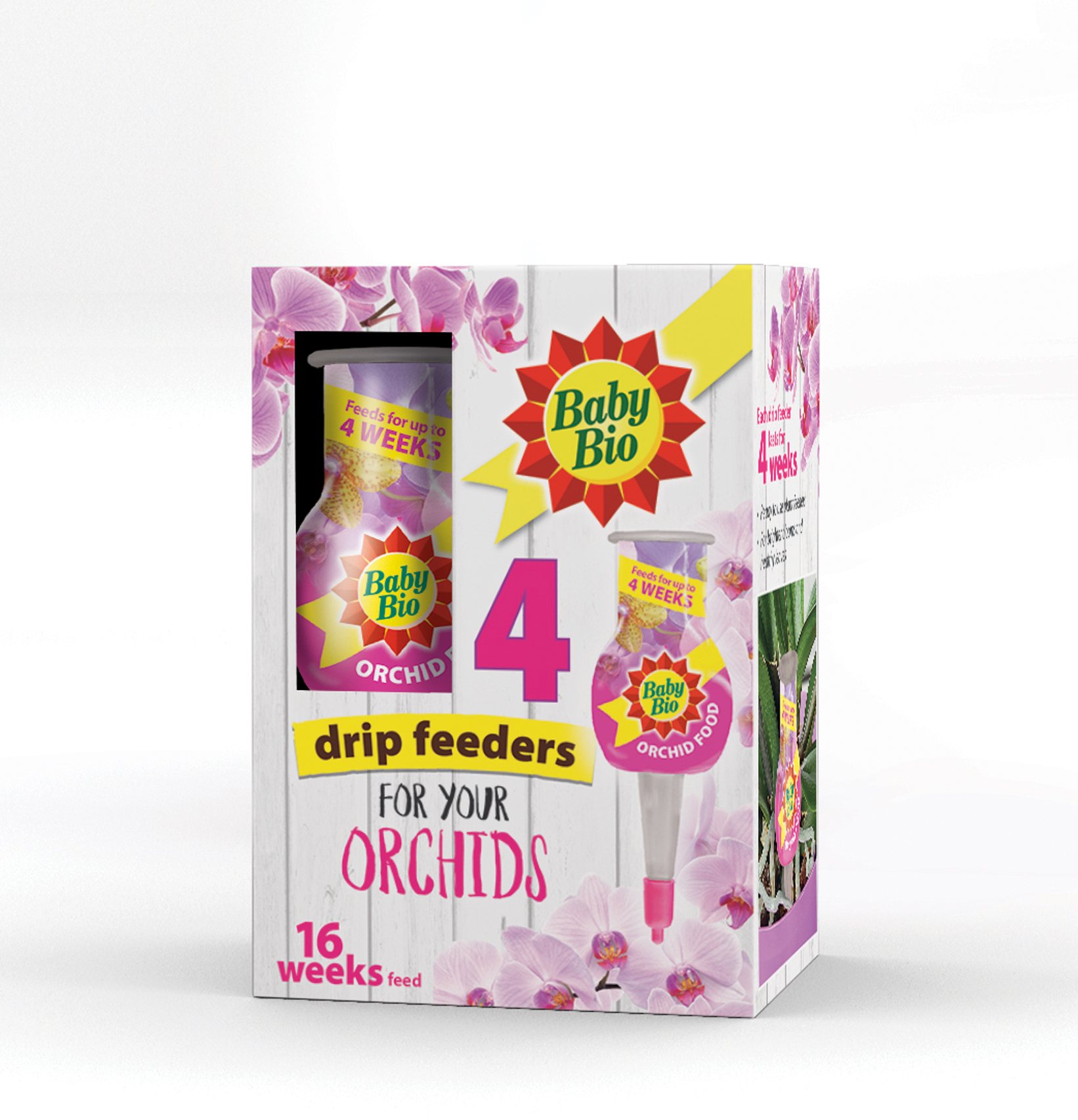 Baby Bio BABY BIO Orchid Drip Feeders 4 x 40ml - Willowbrook Nursery ...