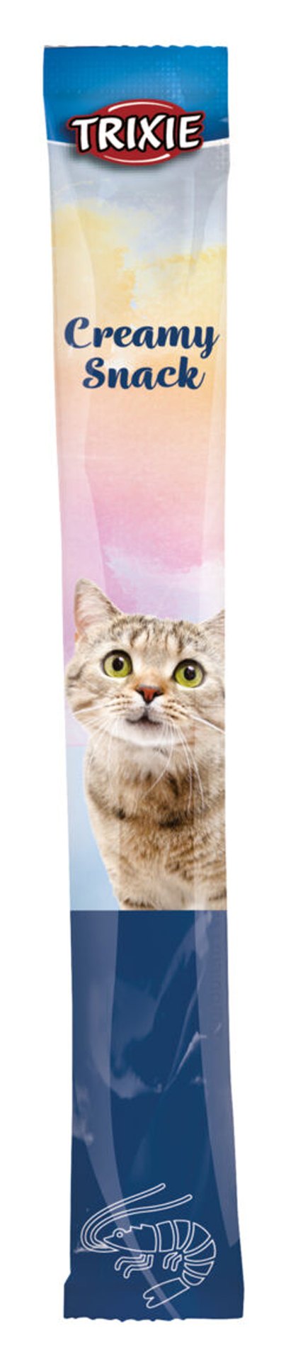 Trixie TRIXIE Creamy Snacks with Shrimp, 5 x 14g - Willowbrook Nursery ...