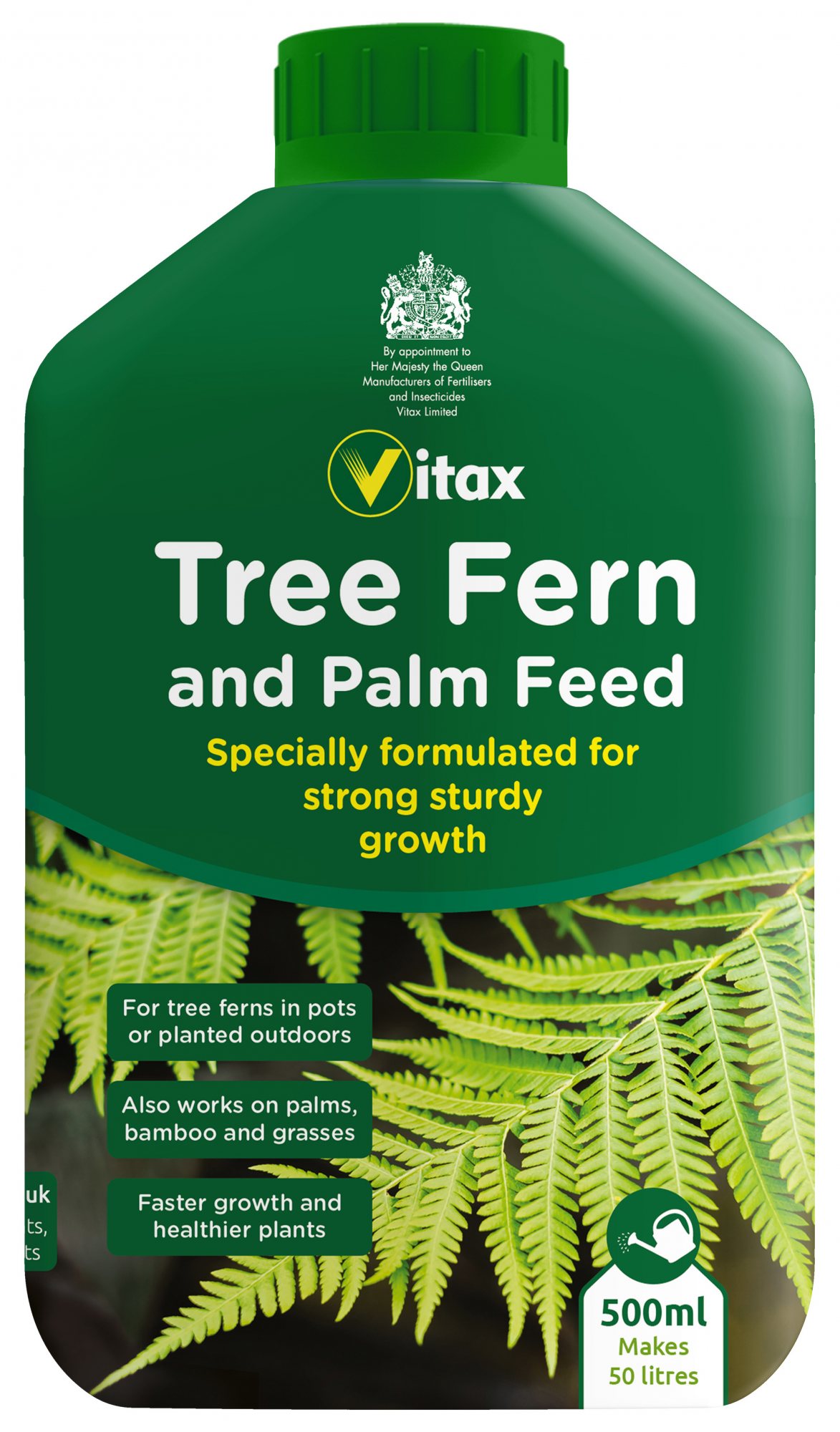 Vitax VITAX Tree Fern & Palm Feed NEW 500ml - Willowbrook Nursery and ...
