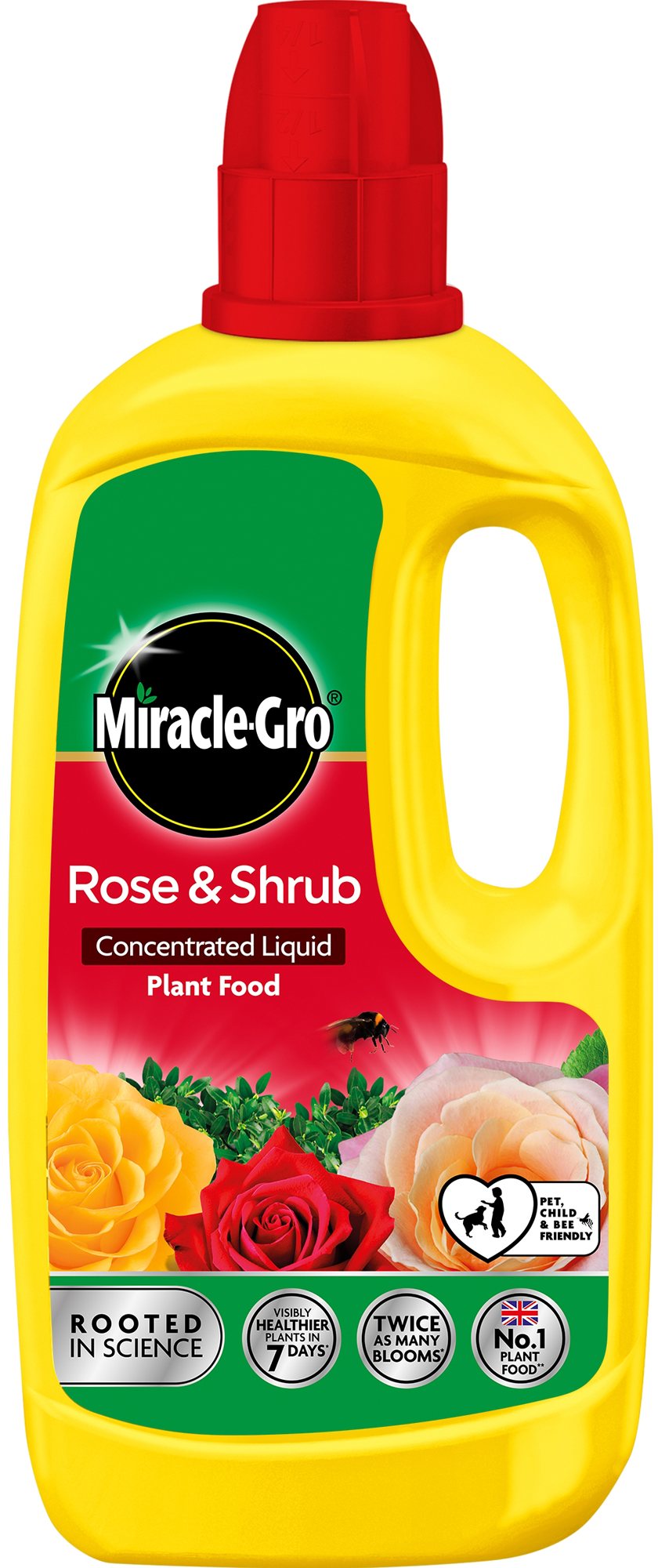 Miracle-Gro MIRACLE-GRO® Rose & Shrub Concentrate 800ml - Willowbrook ...