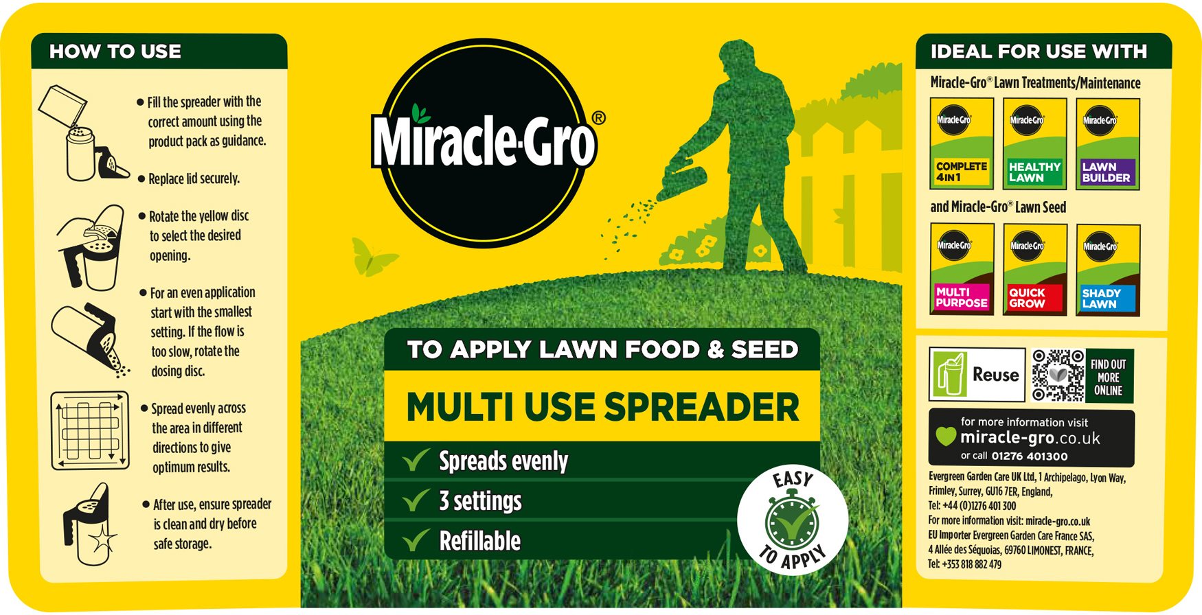 Miracle-Gro MIRACLE-GRO® Compact Spreader - Each - Willowbrook Nursery ...
