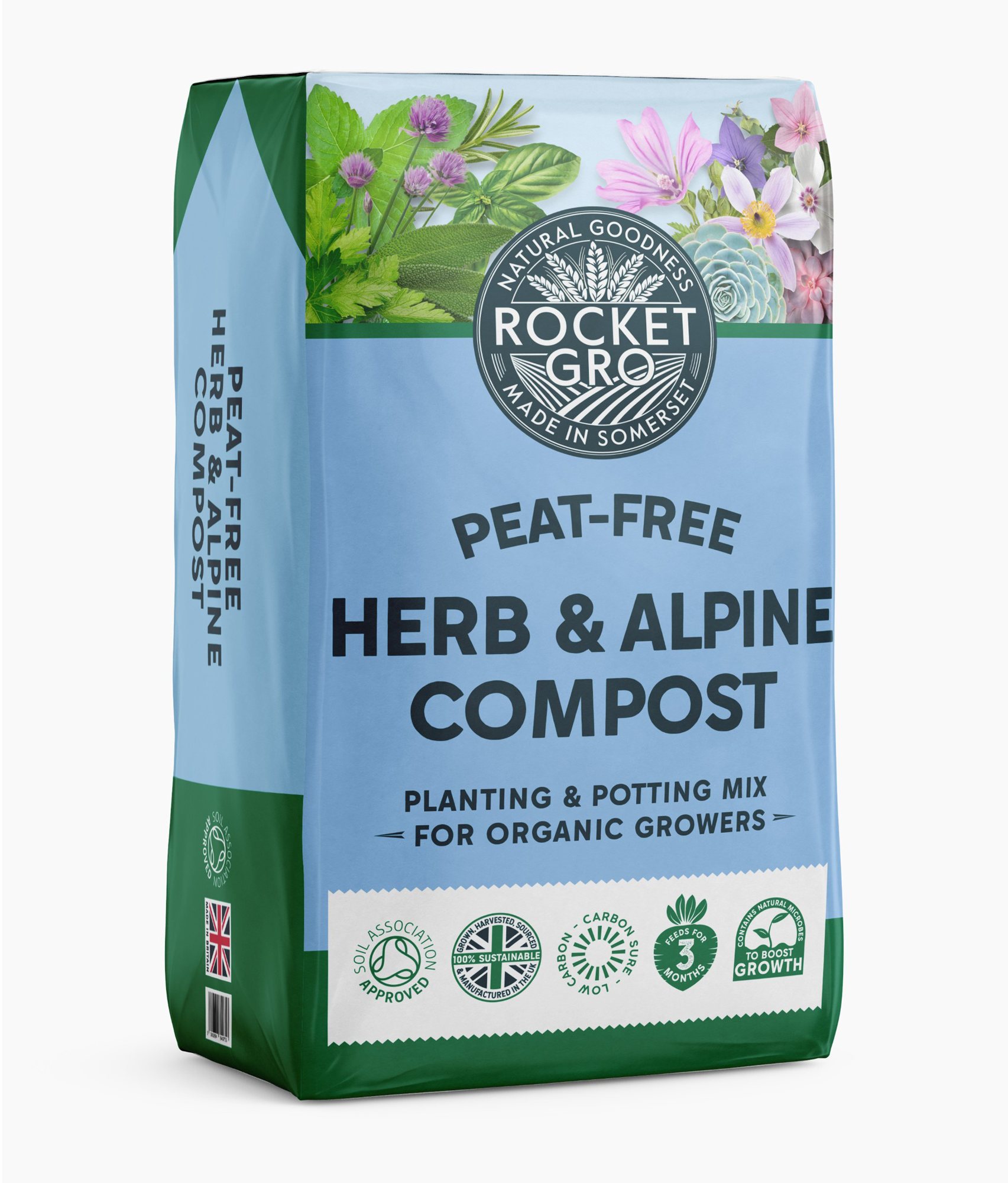 RocketGro ROCKETGRO Herb & Alpine Compost 20L - Willowbrook Nursery and ...