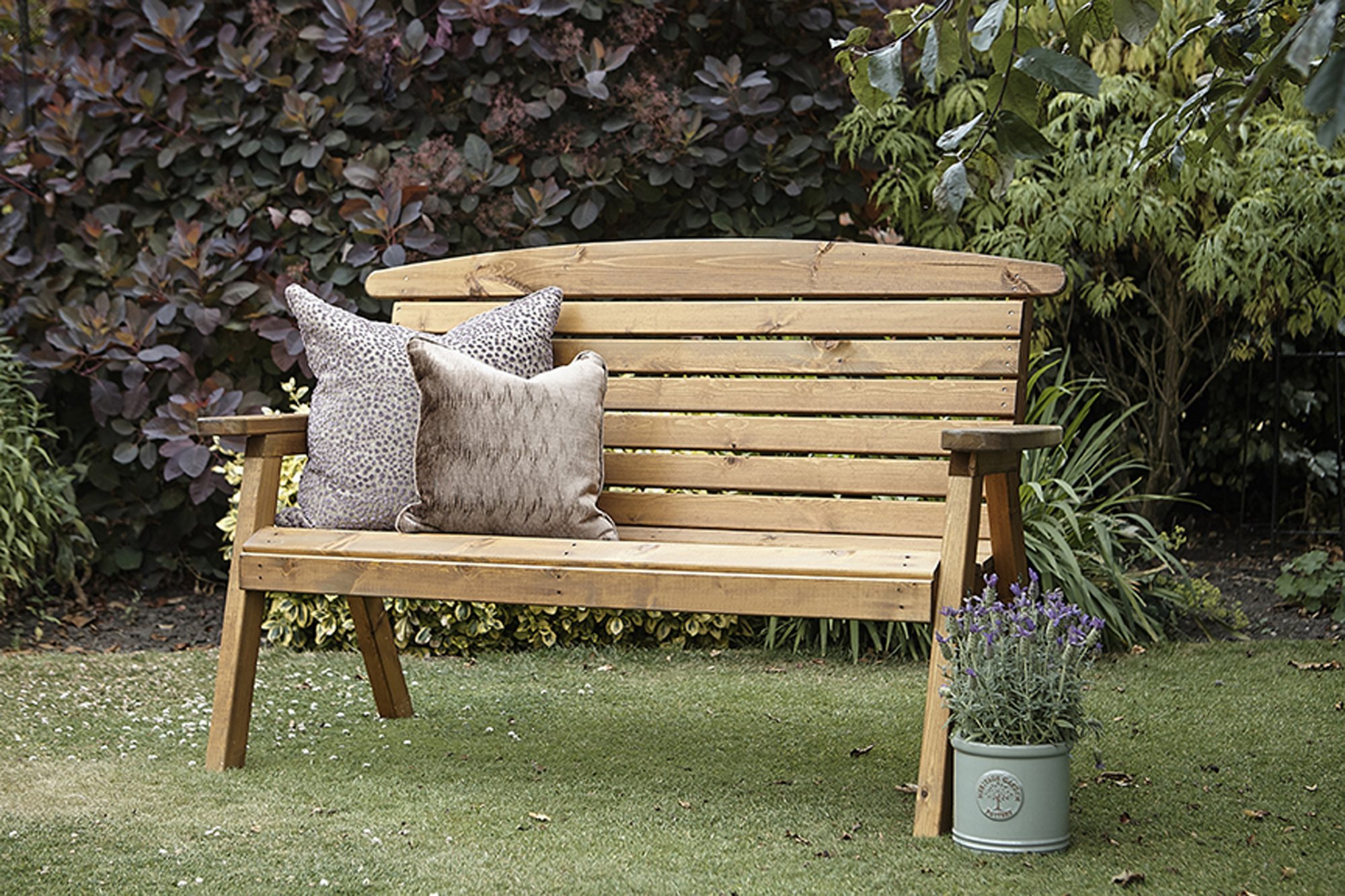 Tom Chambers Hetton Bench - Large - Willowbrook Nursery and Garden Centre