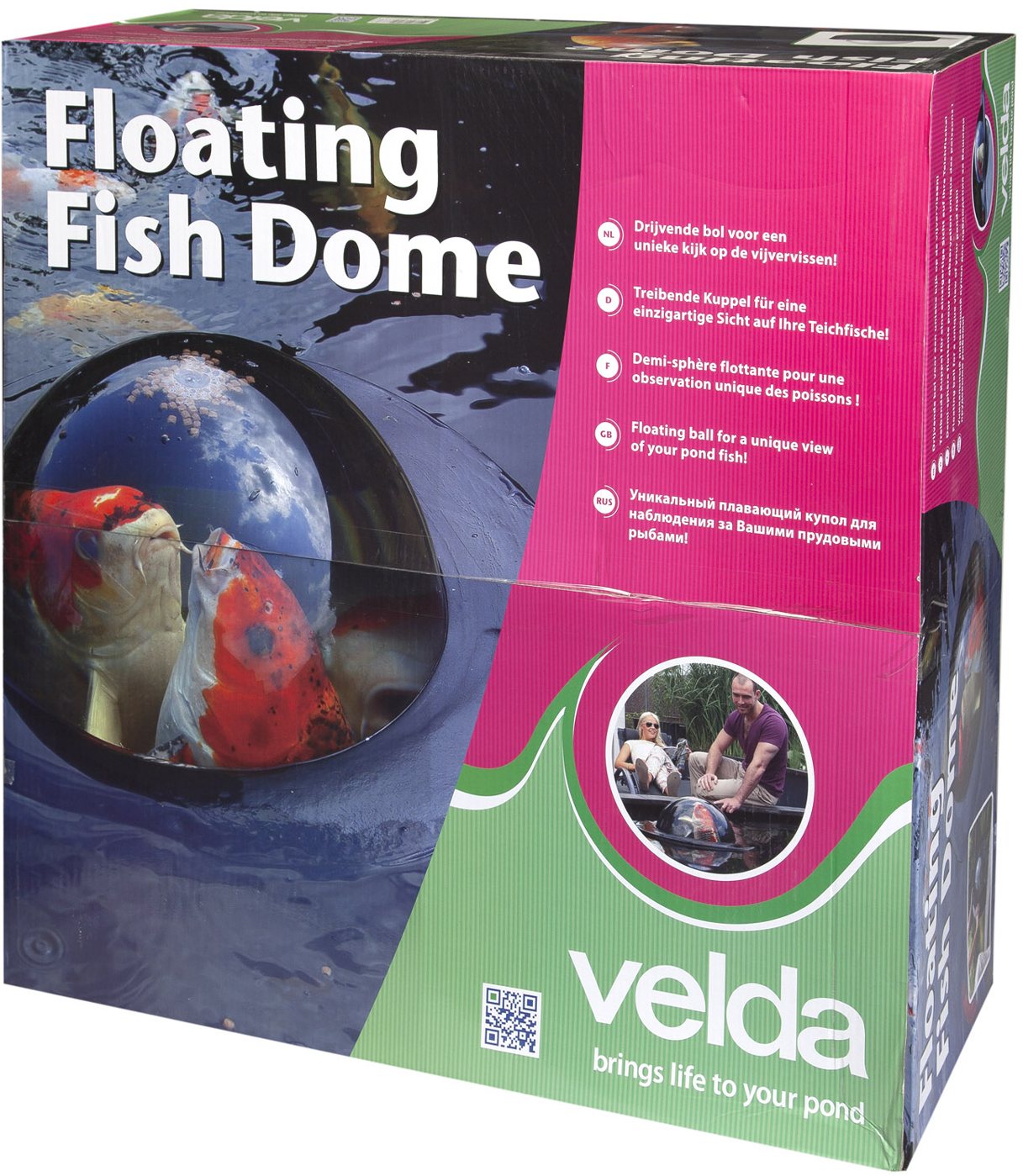 Velda VELDA Floating Fish Dome L Ø 70 x 36,5 cm - Willowbrook Nursery ...