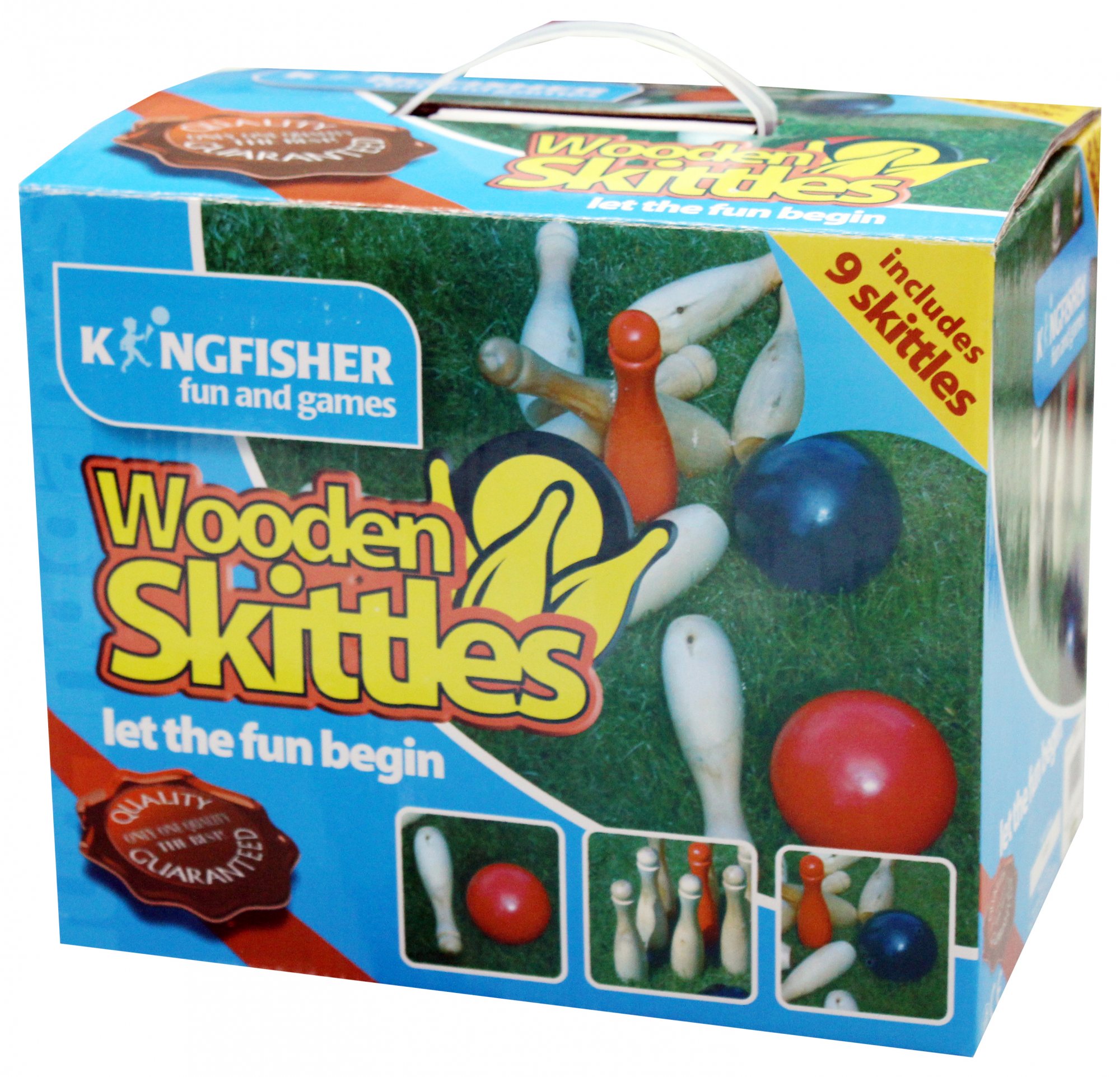 Kingfisher Wooden Skittles Set - Willowbrook Nursery and Garden Centre