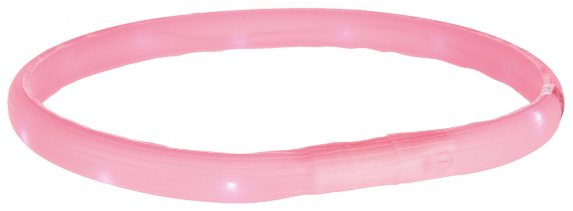 Trixie TRIXIE Flash light band USB, L–XL: 70 cm/18 mm, pink ...